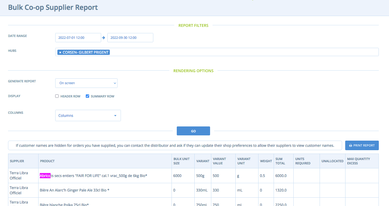 [Reports] Bulk co-op allocation report showing wrong total sum · Issue #9748 ...