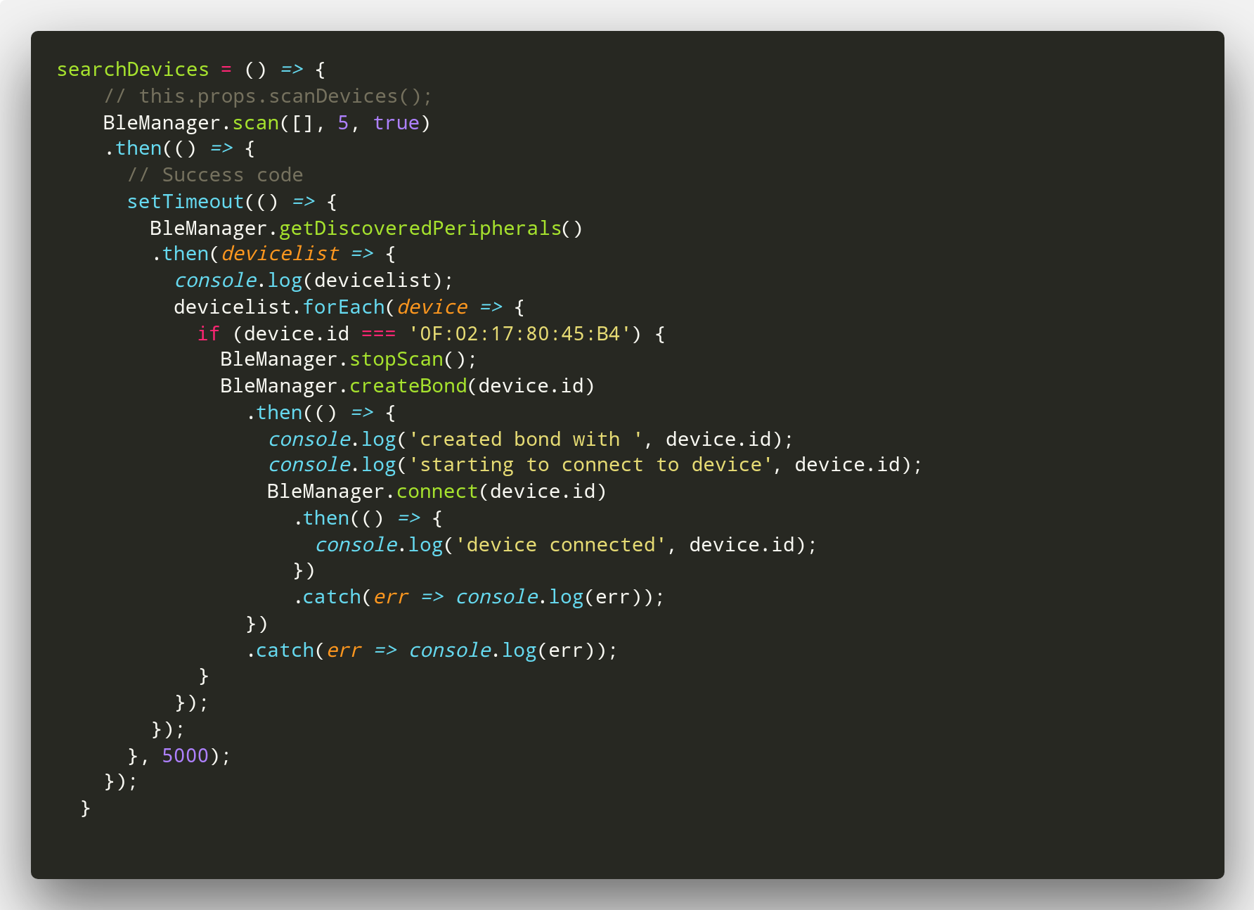 Creates Bond But Doesnt Connect To Device · Issue 331 · Innoveitreact Native Ble Manager · Github