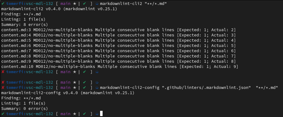 Allow to specify config file location? · Issue #132 · DavidAnson/vscode-markdownlint · GitHub