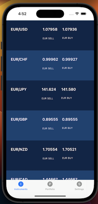 GitHub - aslihan-gurkan/FXApplication