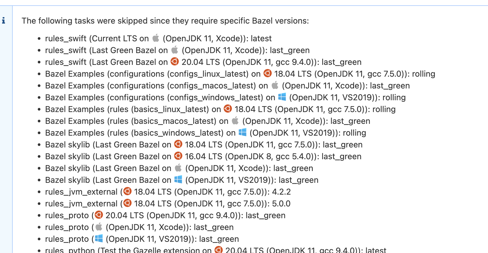Run downstream pipeline on repos using last_green · Issue #1455 · bazelbuild/continuous ...