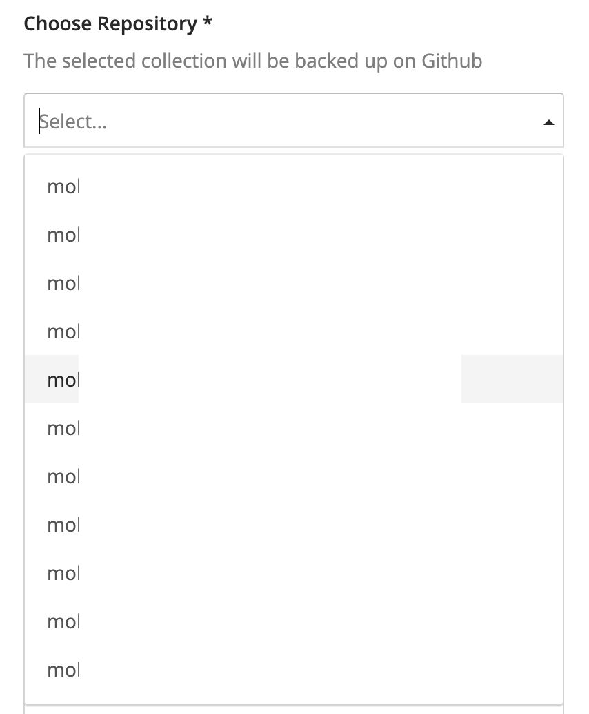 Github Backup Integration Does Not List All Repositories · Issue 7634 · Postmanlabs Postman App