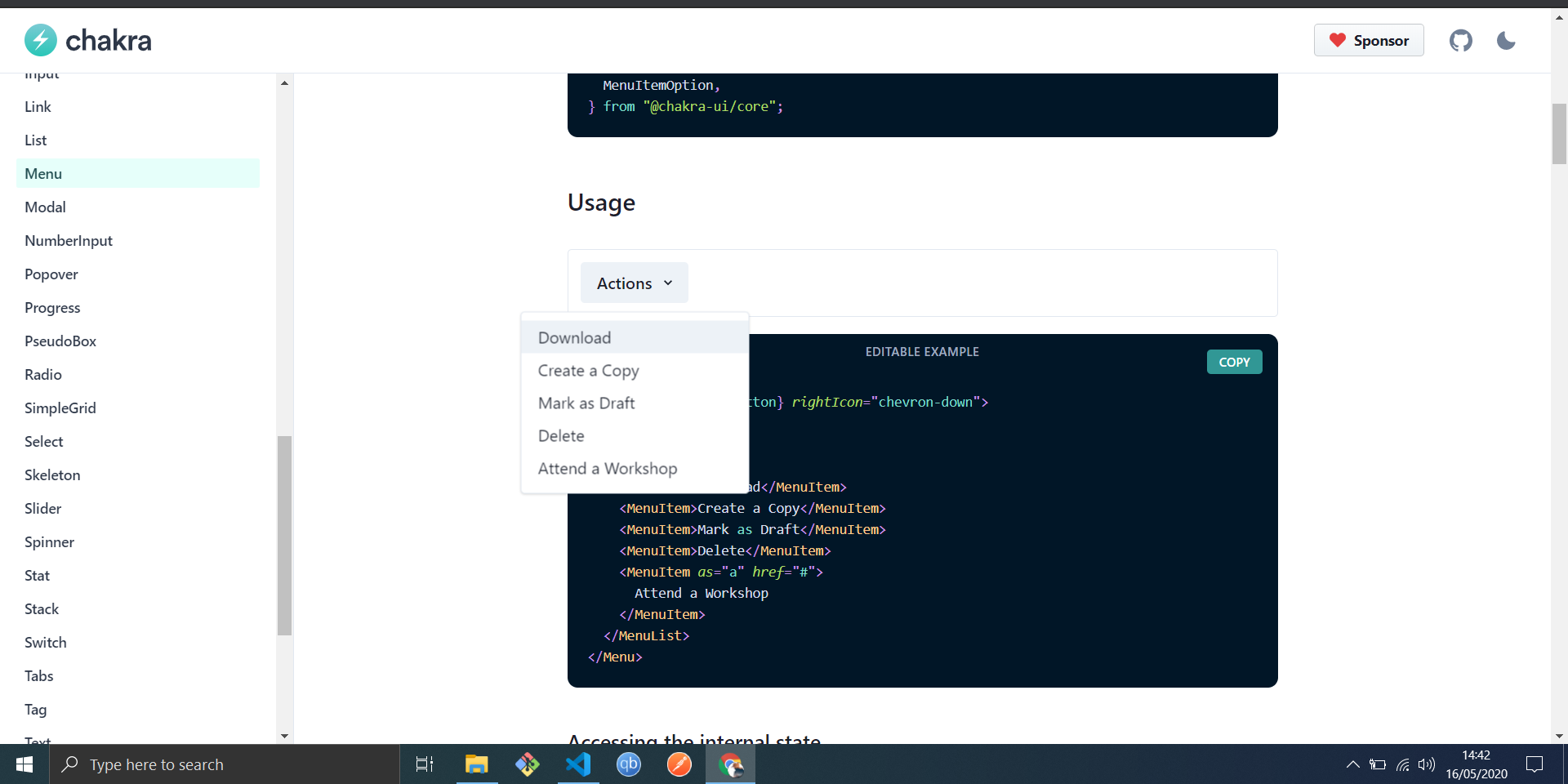 How Comes Menulist Is Blurry On Open · Issue 722 · Chakra Uichakra Ui · Github