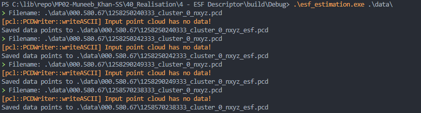 3D Object Recognition Using Global Descriptor (Ensemble of Shape Functions) via PCL · Issue ...