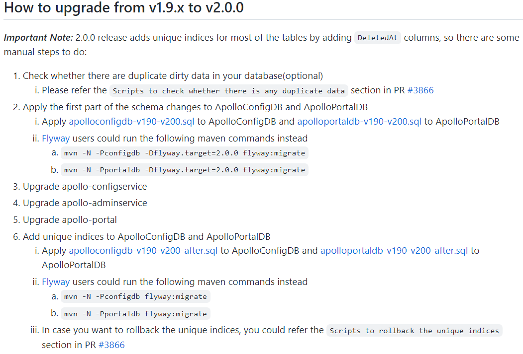 1.8.2升级到2.0.1 · Issue #4576 · apolloconfig/apollo · GitHub