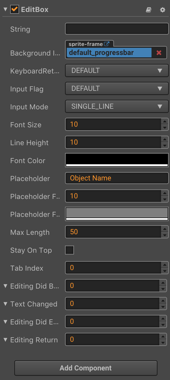No option to choose font face for EditBox · Issue #2282 · cocos/cocos-engine · GitHub