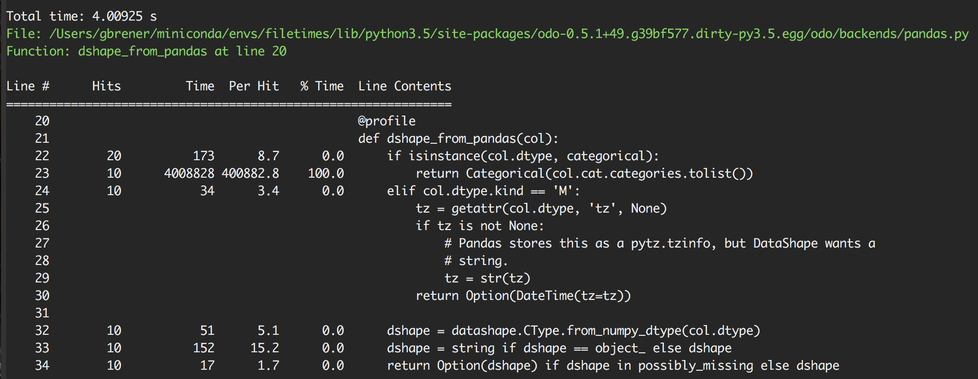 Pandas .astype('category') dramatically decreases performance · Issue #396 · holoviz/datashader ...