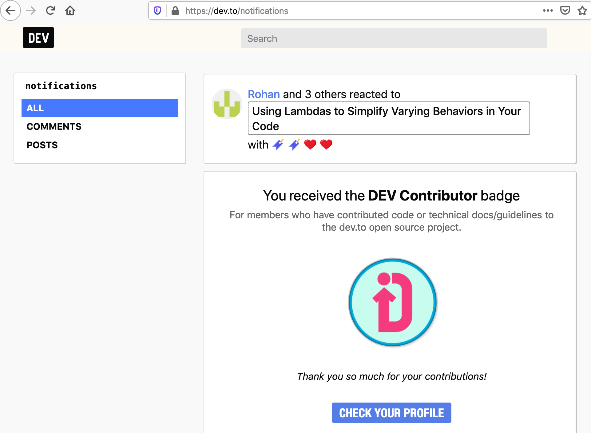 Notifications pane not working · Issue #4723 · forem/forem · GitHub