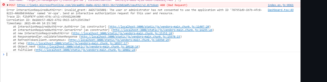 [Bug] WWW-Authenticate: Bearer error="invalid_token", error_description ...