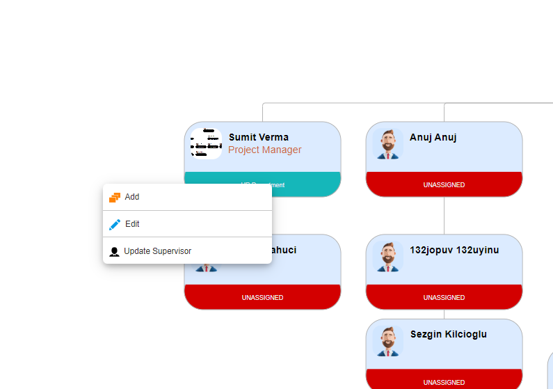 Edit is not populating the user data · Issue #787 · BALKANGraph/OrgChartJS · GitHub
