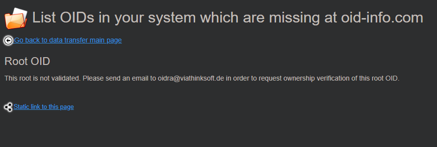 oid-info.com Comparison does not work? · Issue #37 · danielmarschall/oidplus · GitHub