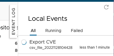 After pausing scan_data_export, the export cve event keeps loading. · Issue #17879 · goharbor ...