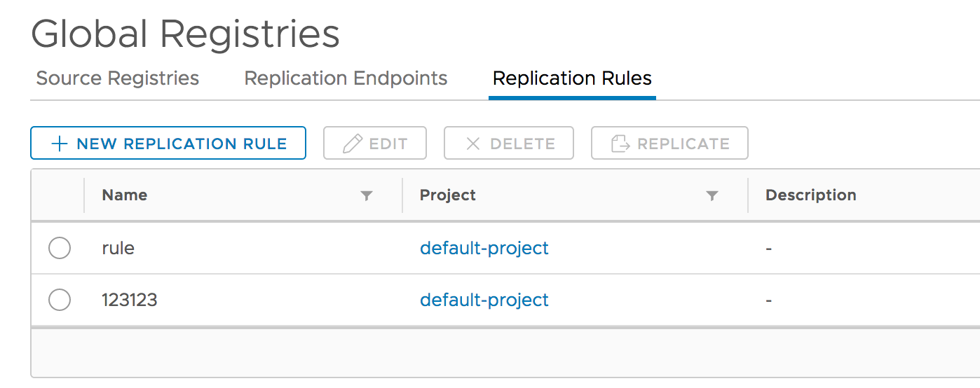 The hyperlink of project in global replication rules doesn't work · Issue #4822 · goharbor ...