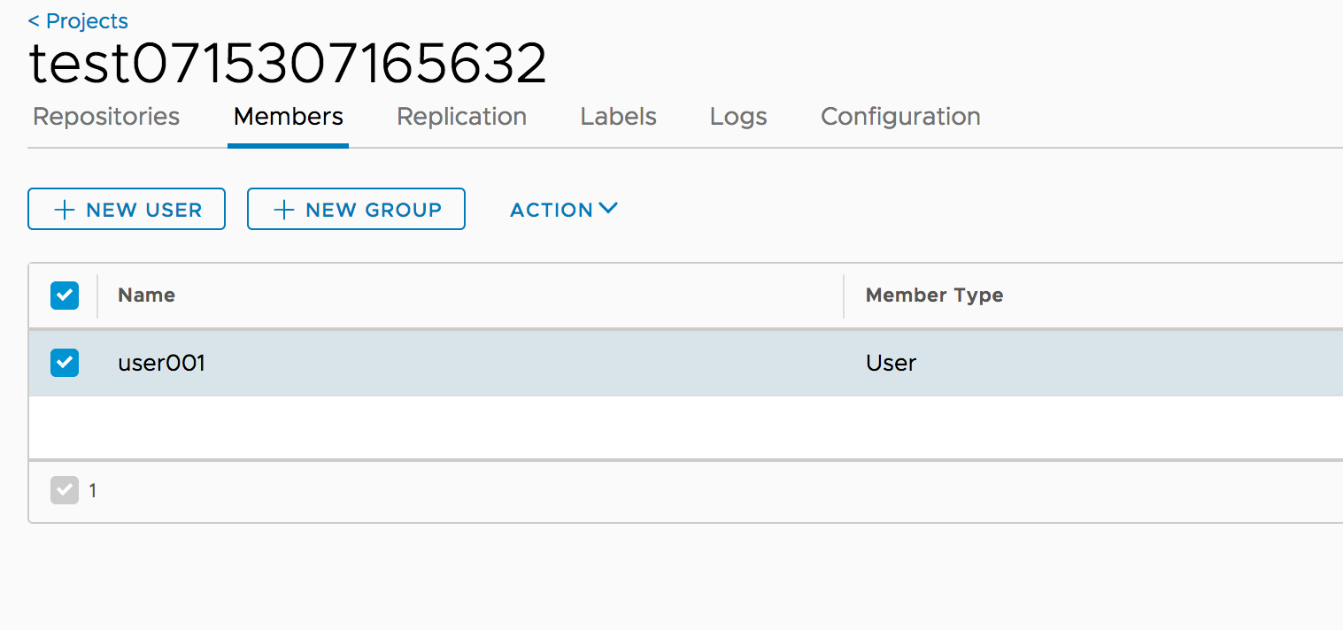 'Remove' in Action is not clickable. · Issue #5253 · goharbor/harbor · GitHub