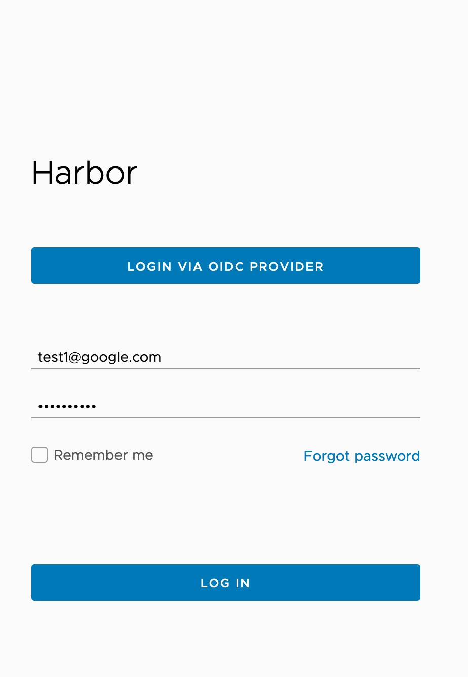 OIDC User login scenario should be revised · Issue #7687 · goharbor/harbor · GitHub