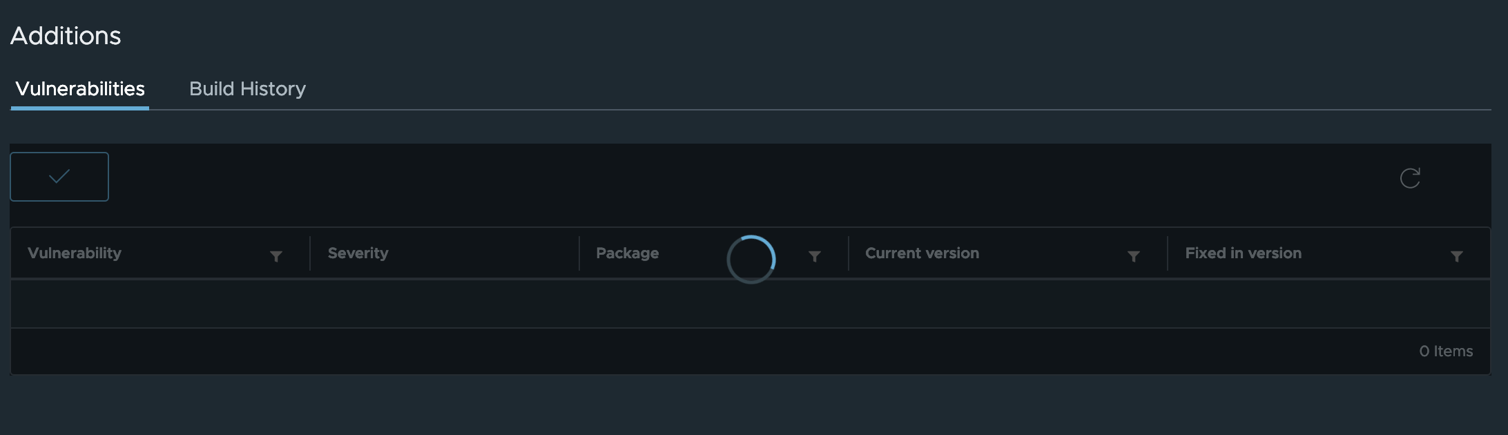 [UI] Vulnerability details cannot be rendered with empty vul list · Issue #11131 · goharbor ...
