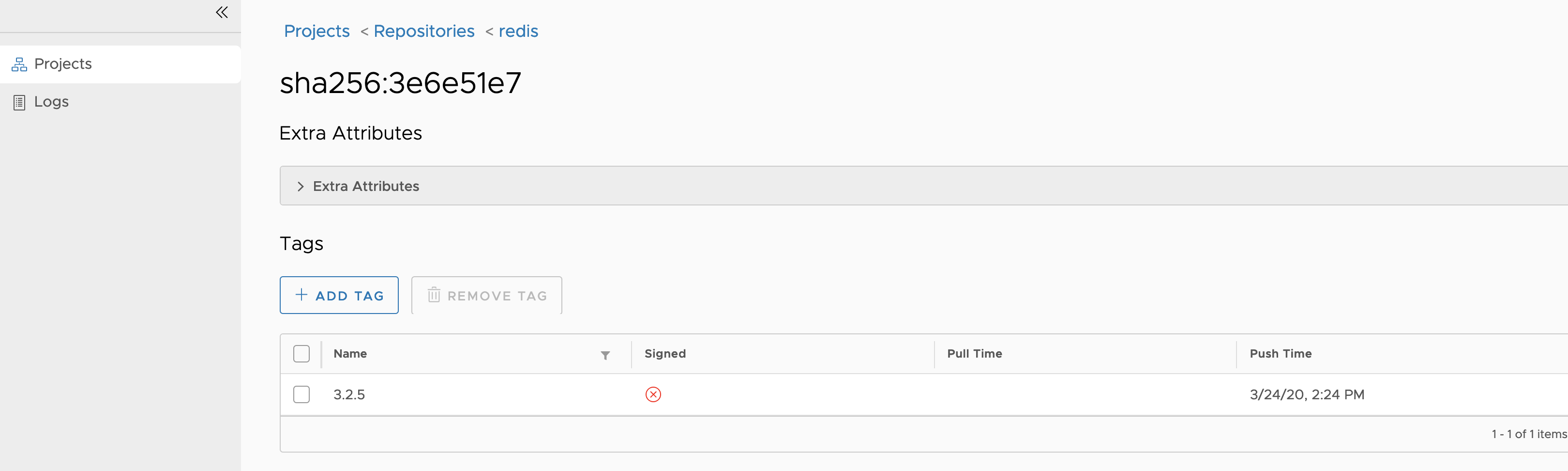 The Add/Delete Tag button should be disabled for Guest · Issue #11259 · goharbor/harbor · GitHub