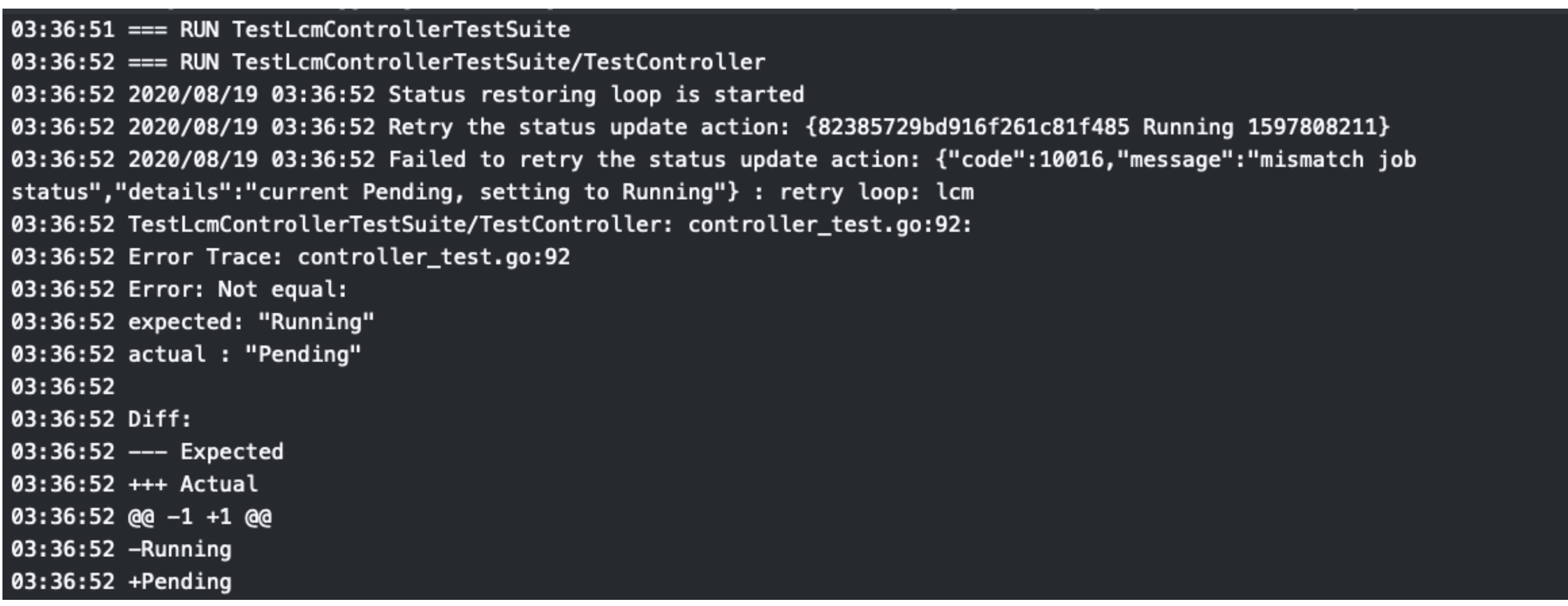 jobservice UT failure · Issue #12813 · goharbor/harbor · GitHub