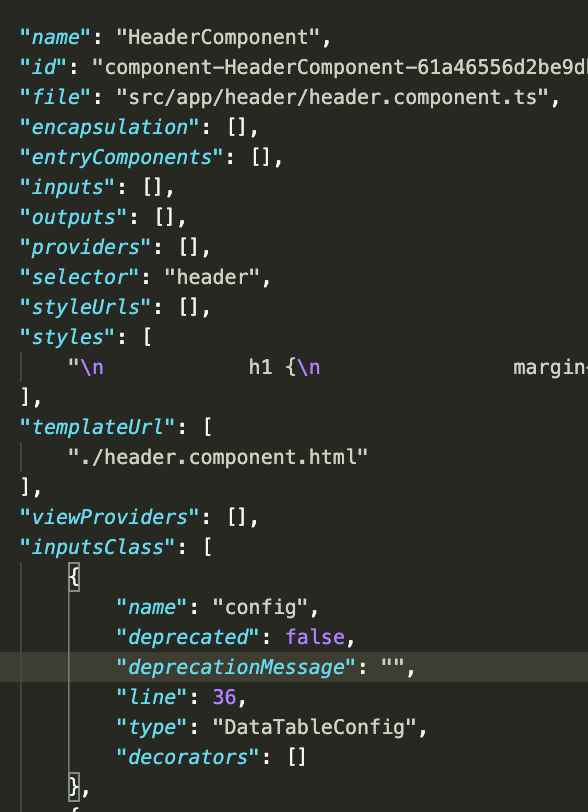 [FEATURE] When component has a setter as input parameter type is not populated in inputClass ...