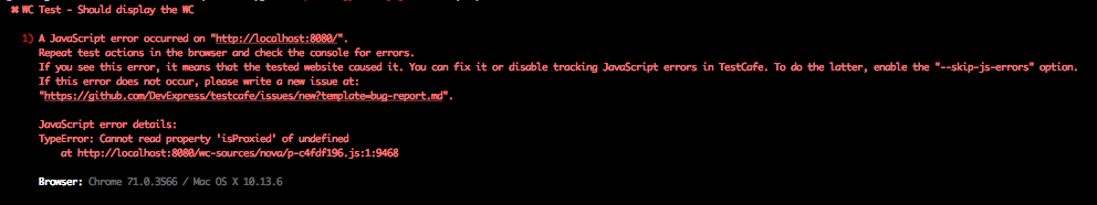 Support Javascript Files With Typemodule · Issue 1725 · Devexpresstestcafe Hammerhead · Github 0609