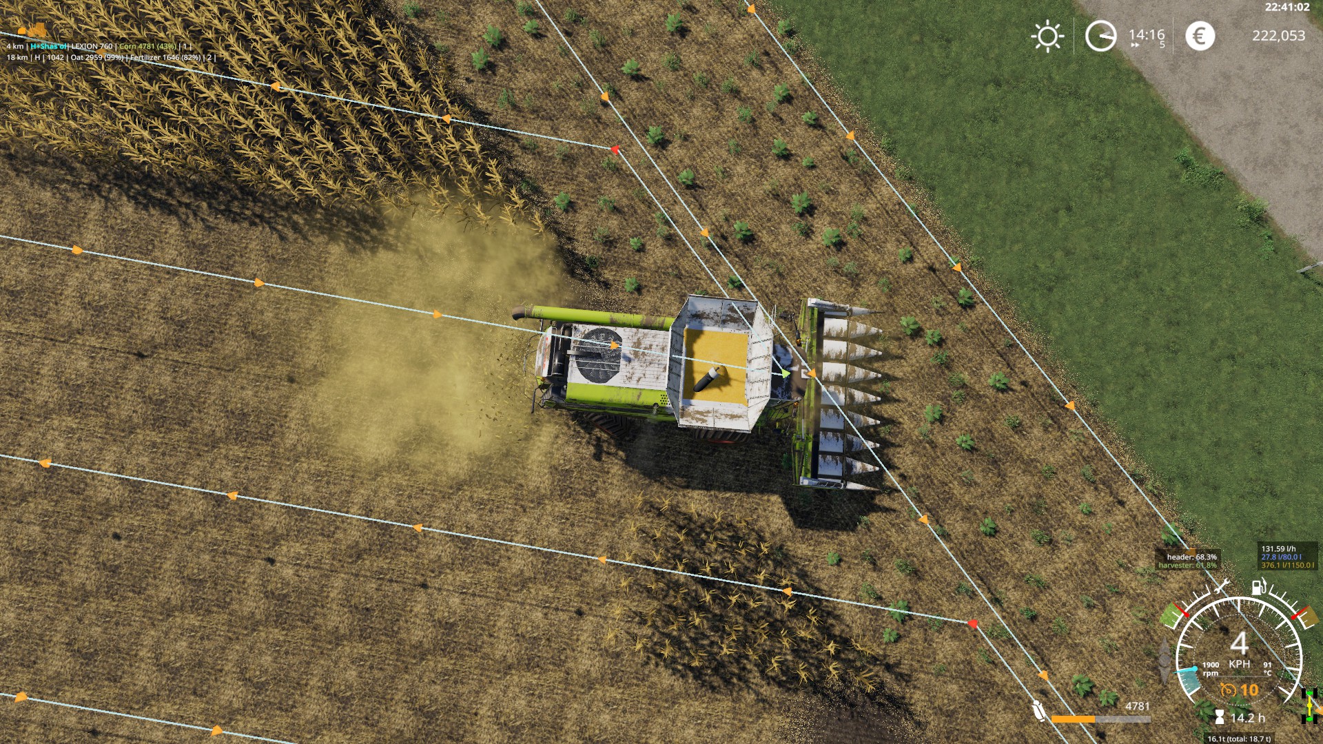 Combine Lowers header to late · Issue #3148 · Courseplay/courseplay · GitHub