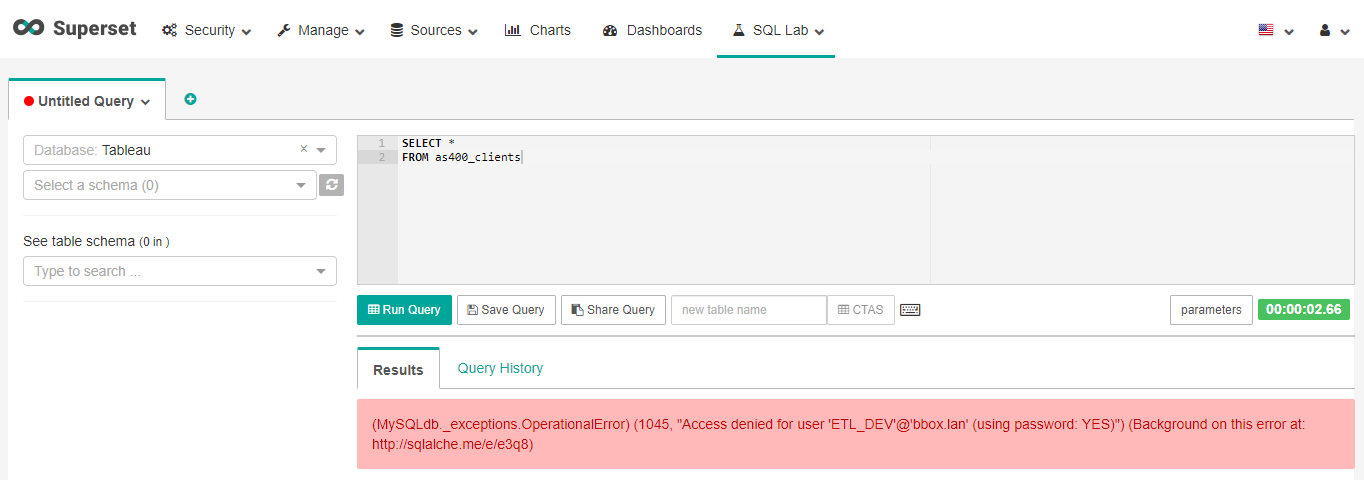 Access Denied For User Xxx Xxx · Issue 7042 · Apache Superset · Github