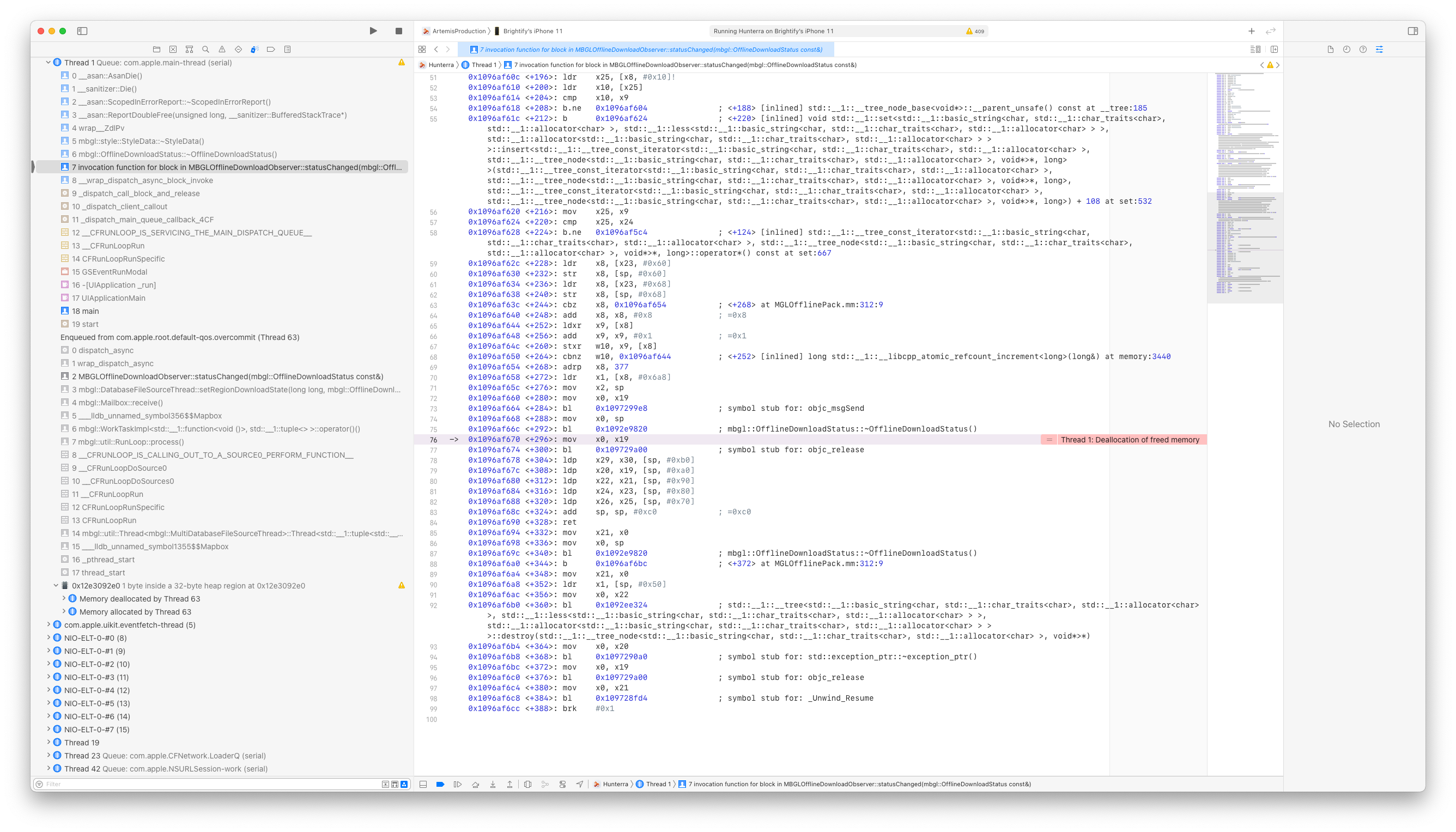Crash caused by double-free in mbgl::style::StyleData · Issue #585 · mapbox/mapbox-gl-native-ios ...