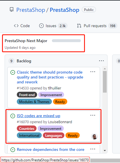 ISO code at BO Localization/Languages should be ISO 3166-1 alpha-2 code not ISO_639-1_codes ...