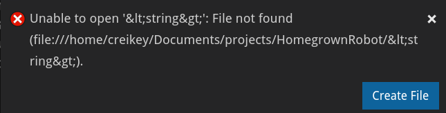 Stepping over fails in debugger with message Unable to open ' ' FIle not found · Issue #3426 ...