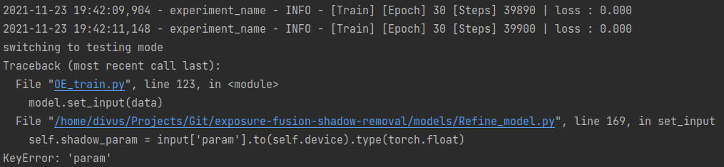 Training Loss is Zero ? · Issue #33 · tsingqguo/exposure-fusion-shadow-removal · GitHub