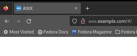 White blank page after deploy · Issue #206 · kurokobo/awx-on-k3s · GitHub