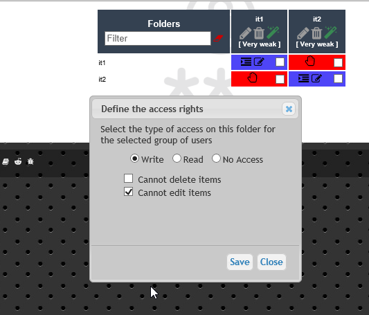 Permissions Problem 2 · Issue 2571 · Nilsteampassnet Teampass · Github