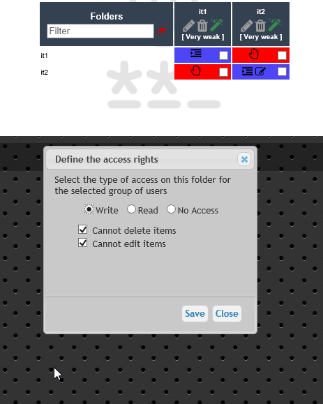 Permissions Problem 2 · Issue 2571 · Nilsteampassnet Teampass · Github