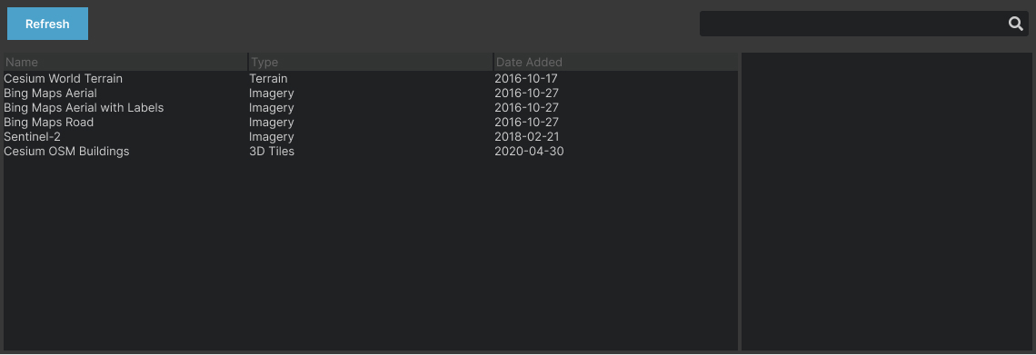 Create and Stub Out Assets Window · Issue #109 · CesiumGS/cesium-omniverse · GitHub