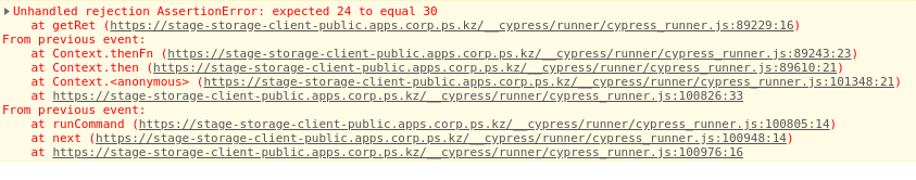 Assertion Failed But Test Passed · Issue 6286 · Cypress Io Cypress · Github