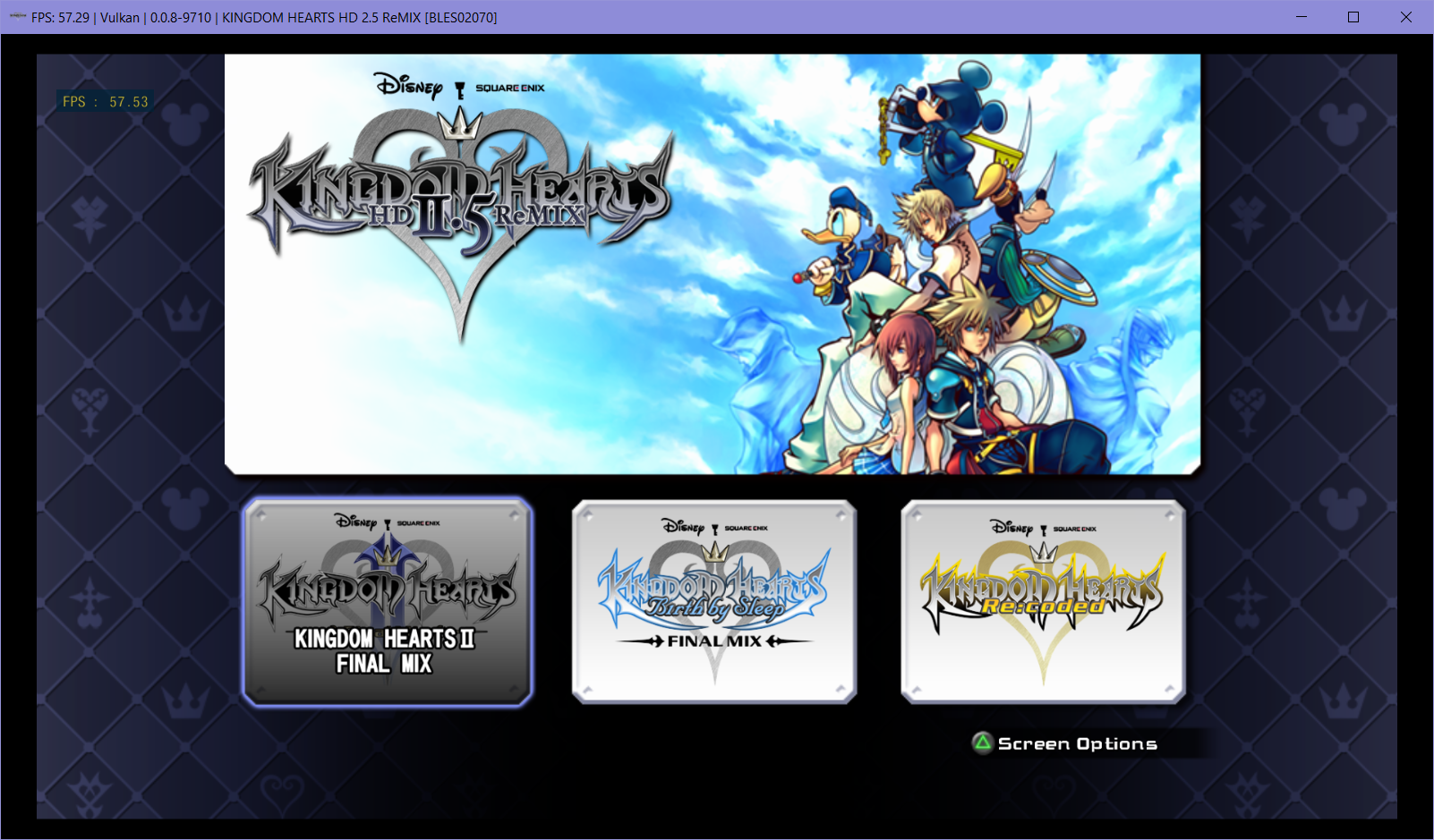 Kingdom Hearts 1.5 and 2.5 slowdown on menu screens with Vulkan only ...