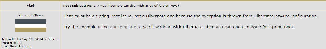 ClassCastException when doing @JoinFormula · Issue #10149 · spring-projects/spring-boot · GitHub