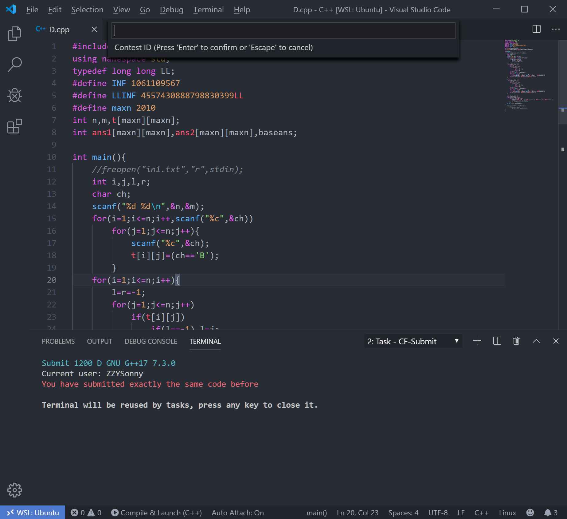 It would be extremely useful if you make a vscode extension. · Issue #32 · xalanq/cf-tool · GitHub