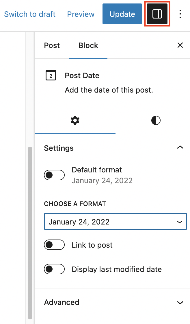 [HelpHub] Post Date block · Issue #282 · WordPress/Documentation-Issue-Tracker · GitHub