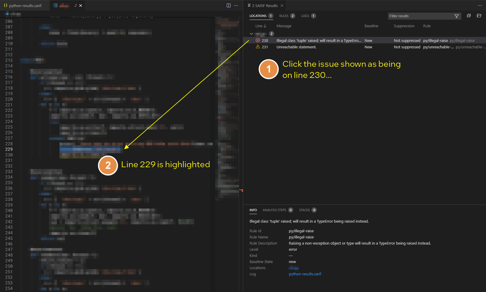 Line numbers in panel off by one · Issue #397 · microsoft/sarif-vscode-extension · GitHub