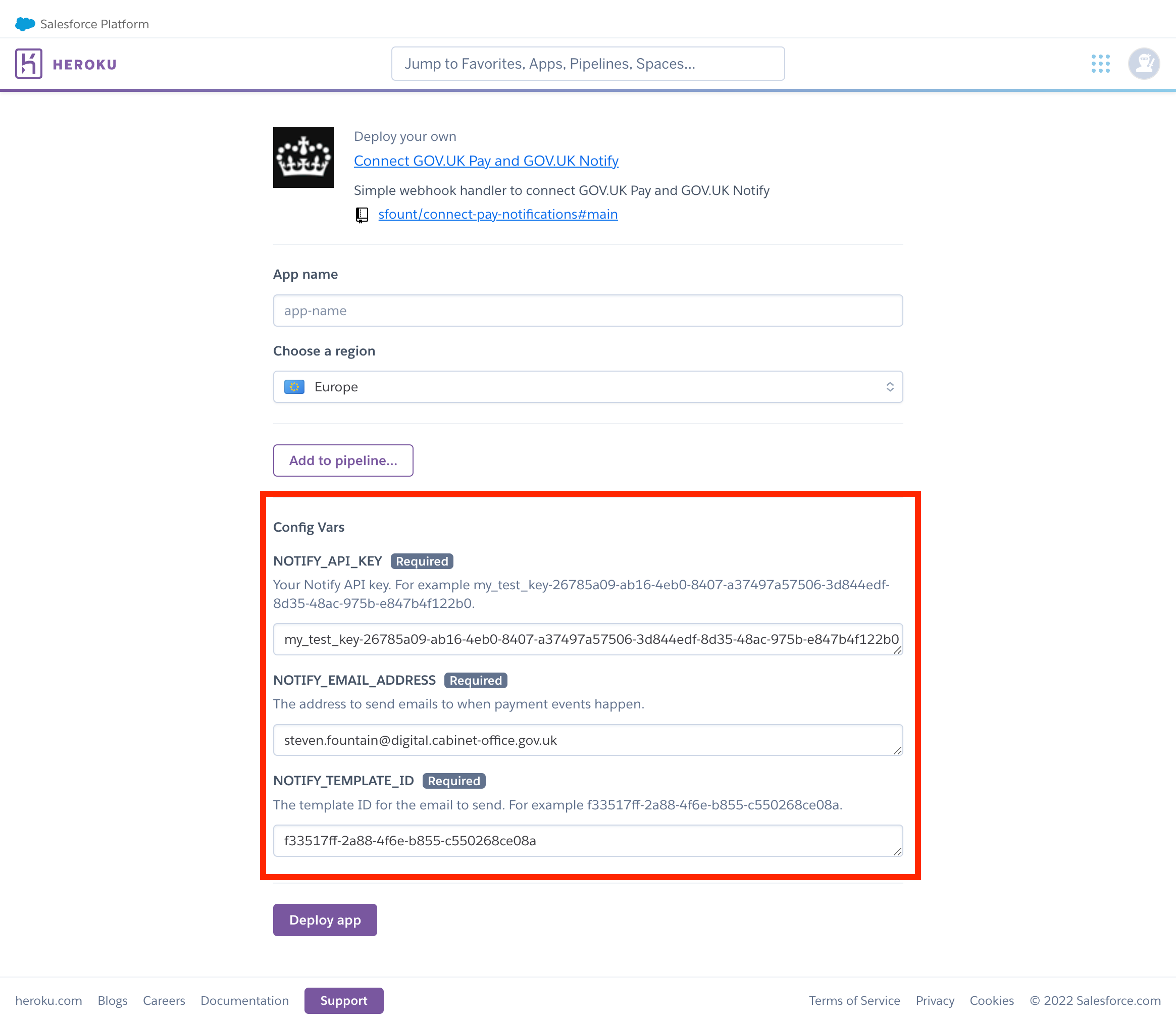 GitHub - sfount/connect-pay-notifications: Use GOV.UK Pay webhooks to ...