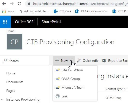 Modern Ui List With Multiple Contenttypes On Targeted Release Fails On Contenttype Selection