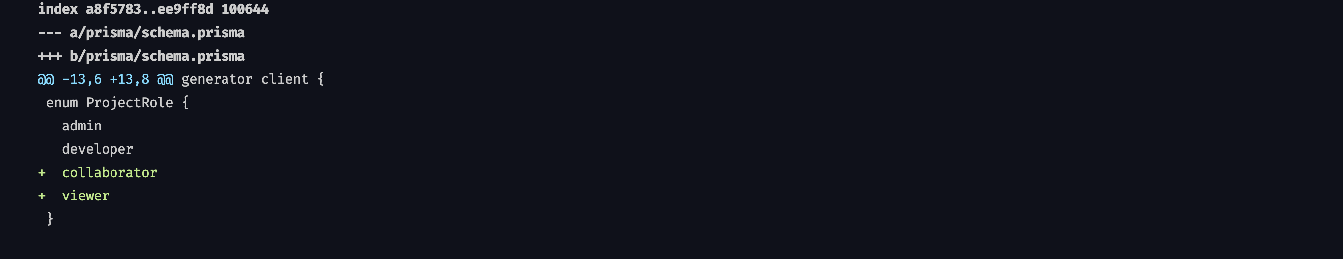 Migration error when trying to add some enum members · Issue #6073 · prisma/prisma · GitHub
