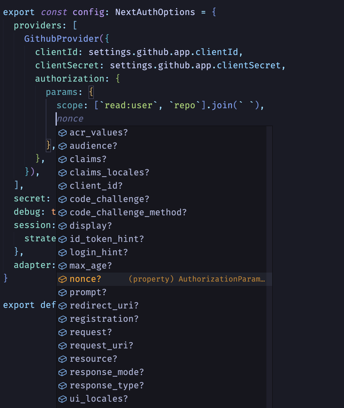 Custom OAuth authorization URL state query parameter · nextauthjs next-auth · Discussion #5717 ...
