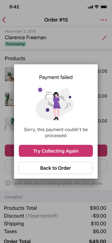 Error Modal Ui Update · Issue 4551 · Woocommercewoocommerce Ios · Github 3672