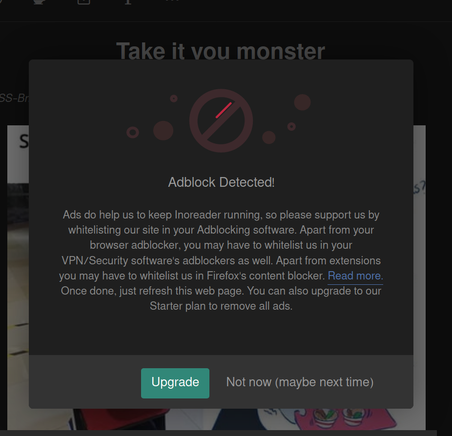 Inoreader anti-adb · Issue #8316 · uBlockOrigin/uAssets · GitHub