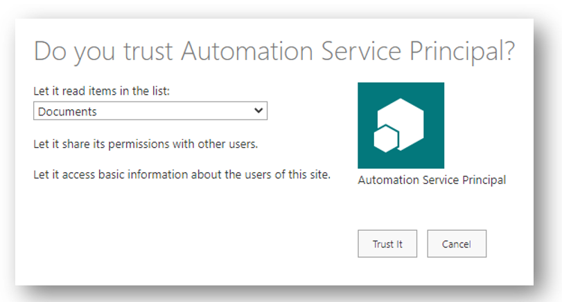 SharePoint Online App Principal Setup Instructions · GitHub