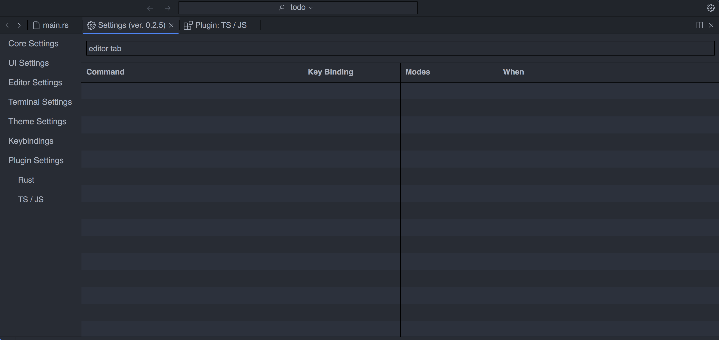 Command disappear switching from default value to empty · Issue #1632 · lapce/lapce · GitHub