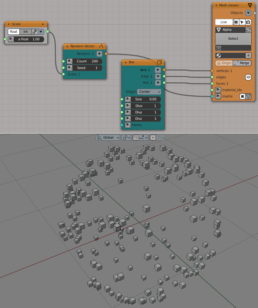 Lloyd on Sphere — Sverchok 1, 2, 0 documentation