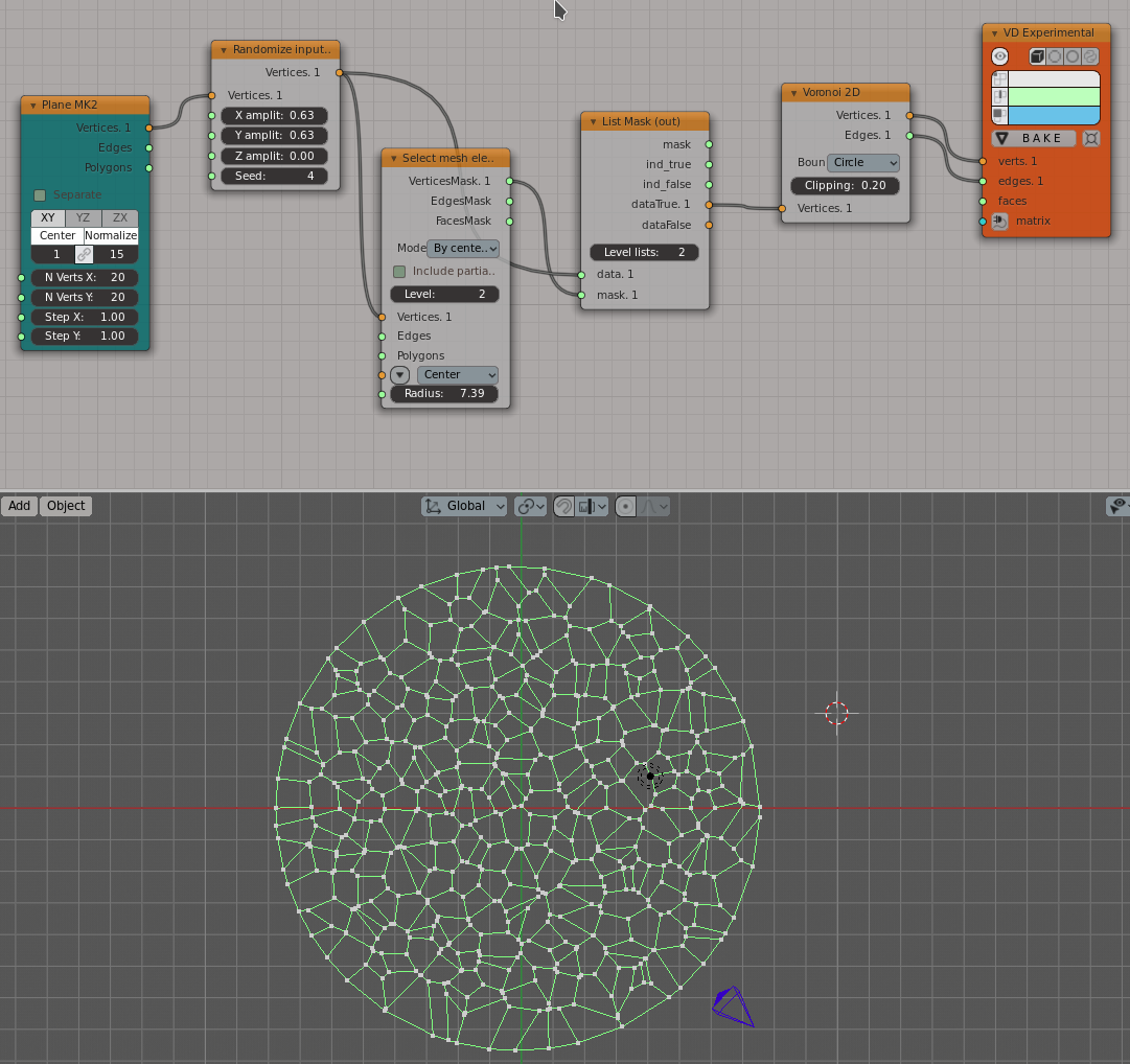 Voronoi 2D Node — Sverchok 1, 2, 0 documentation